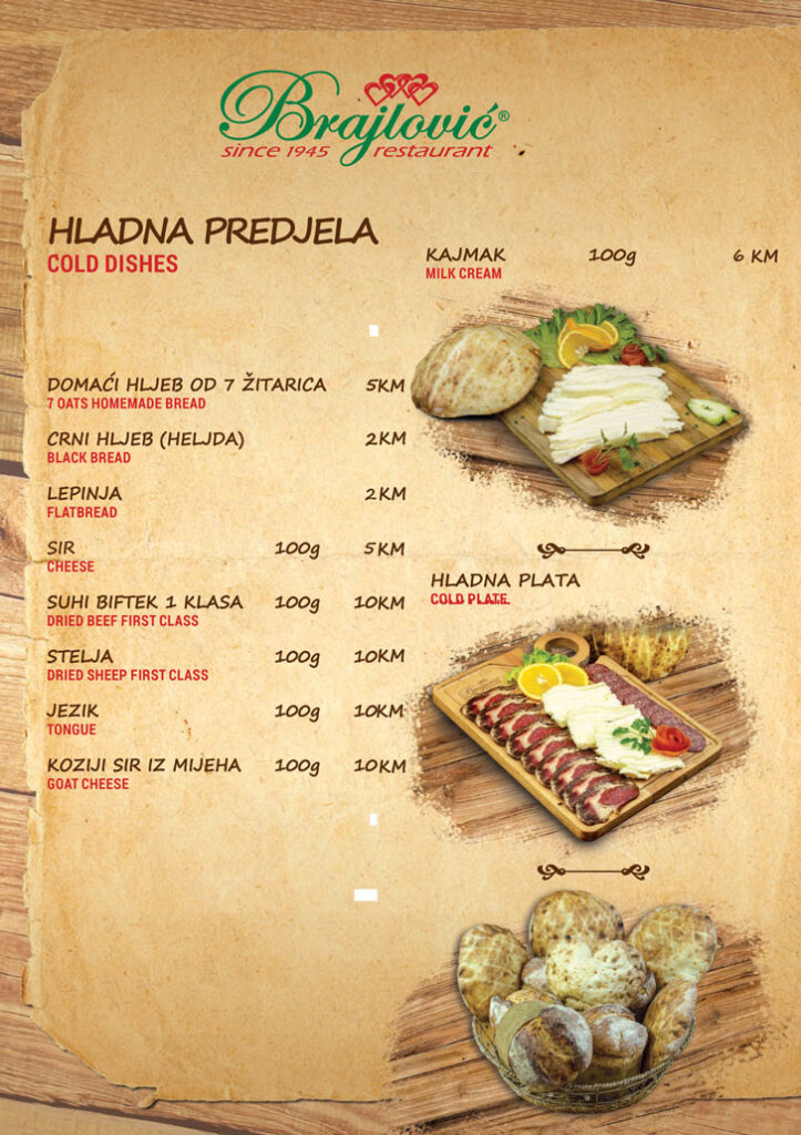 Restoran Brajlović - Sarajevo - Otkrijte bogatstvo ukusa